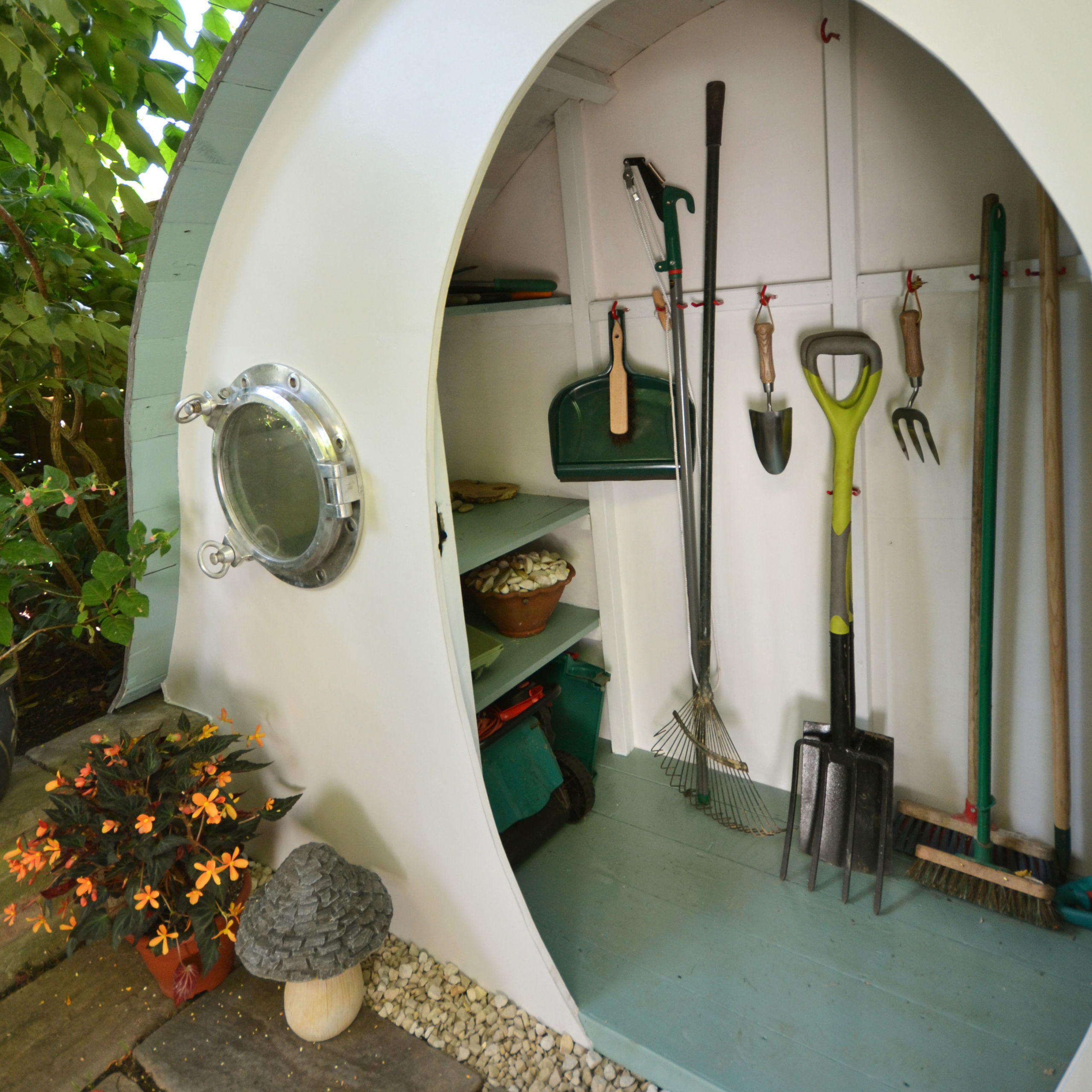 Hobbit House Garden Shed