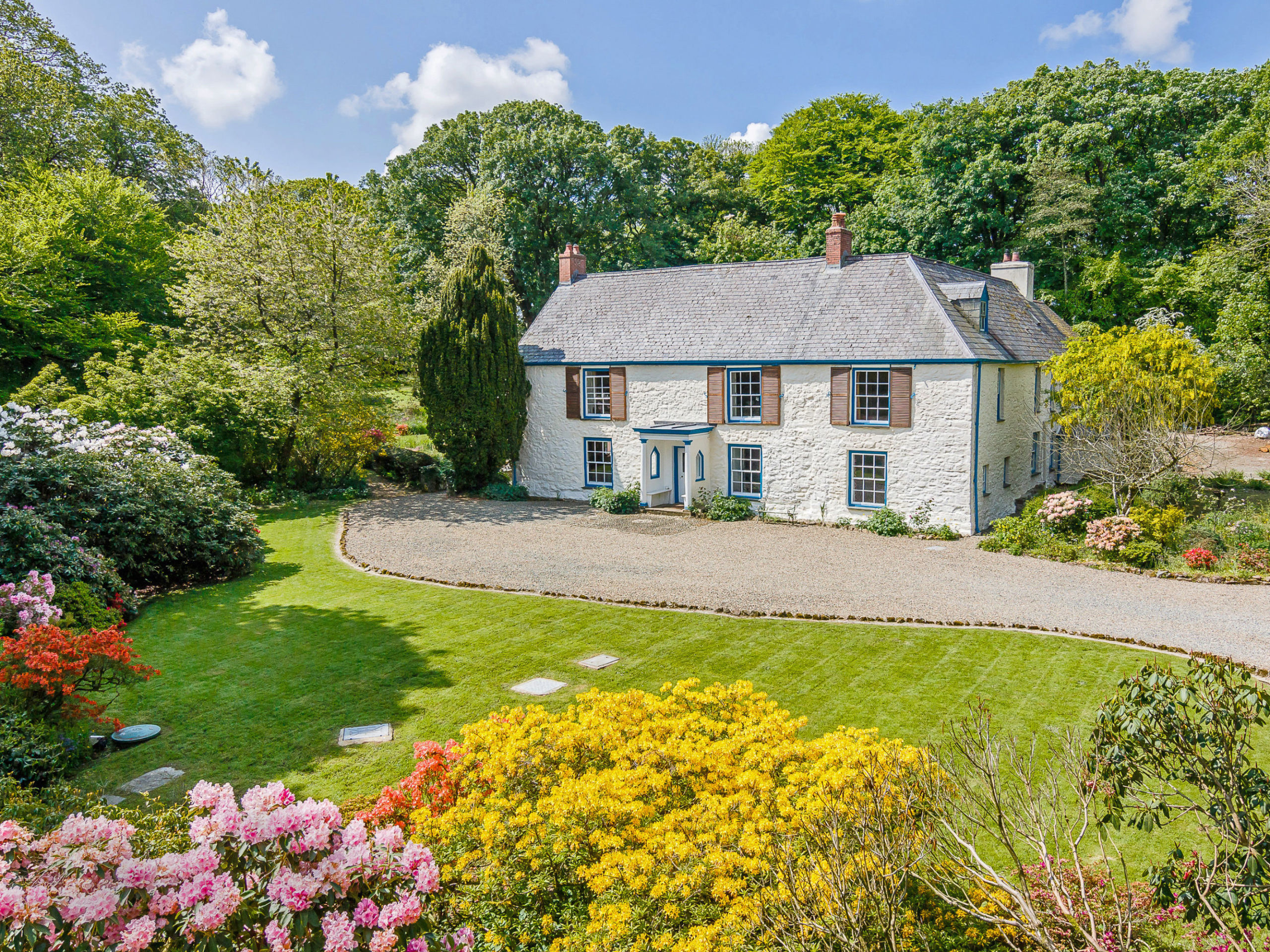 Stone English Country Manor